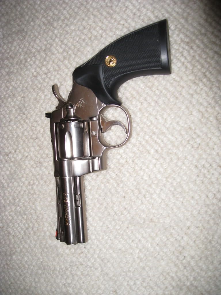 WTS Colt Python E Nickel 4" NIB- Pulled - Calguns.net