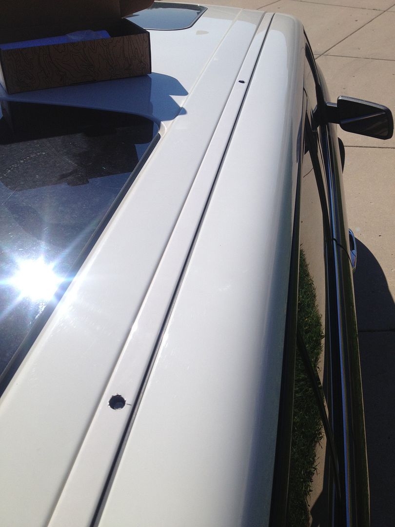 Installed a Roof rack on my Vista Roof Flex - Ford Flex Forum