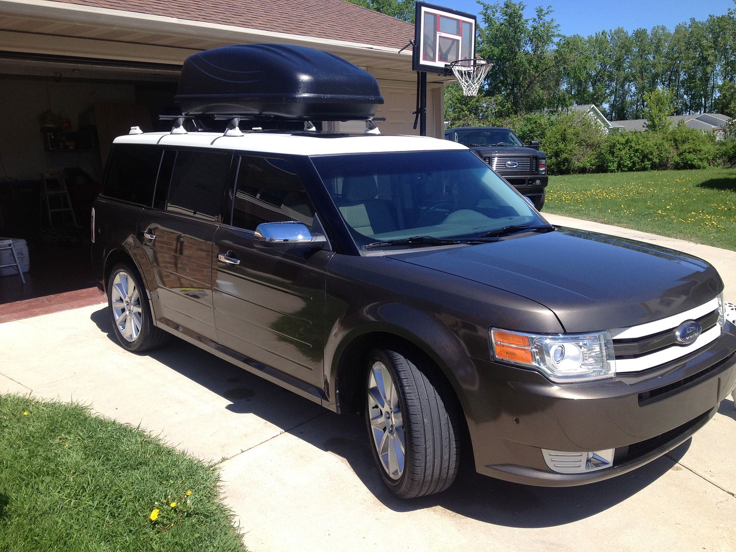 Installed a Roof rack on my Vista Roof Flex - Ford Flex Forum