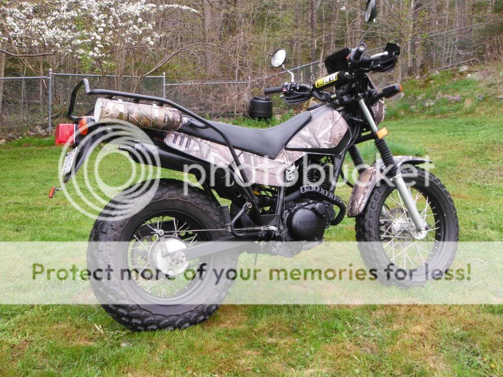 Wrapping plastic advice | TW200 Forum