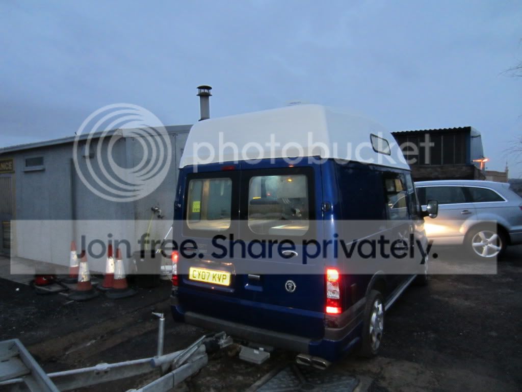 Ford Transit Forum • View topic - MK7 Sport Camper in Performance Blue